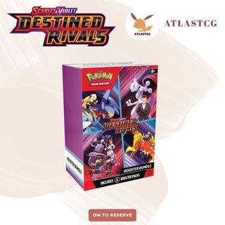 Destined Rivals Booster Box w/acrylic case, Hobbies & Toys, Toys ...