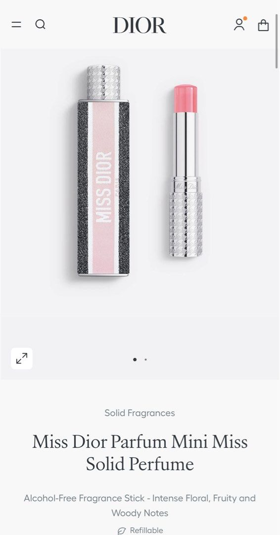 Dior Miss Dior Parfum Mini Miss Solid Perfume, Beauty & Personal Care ...