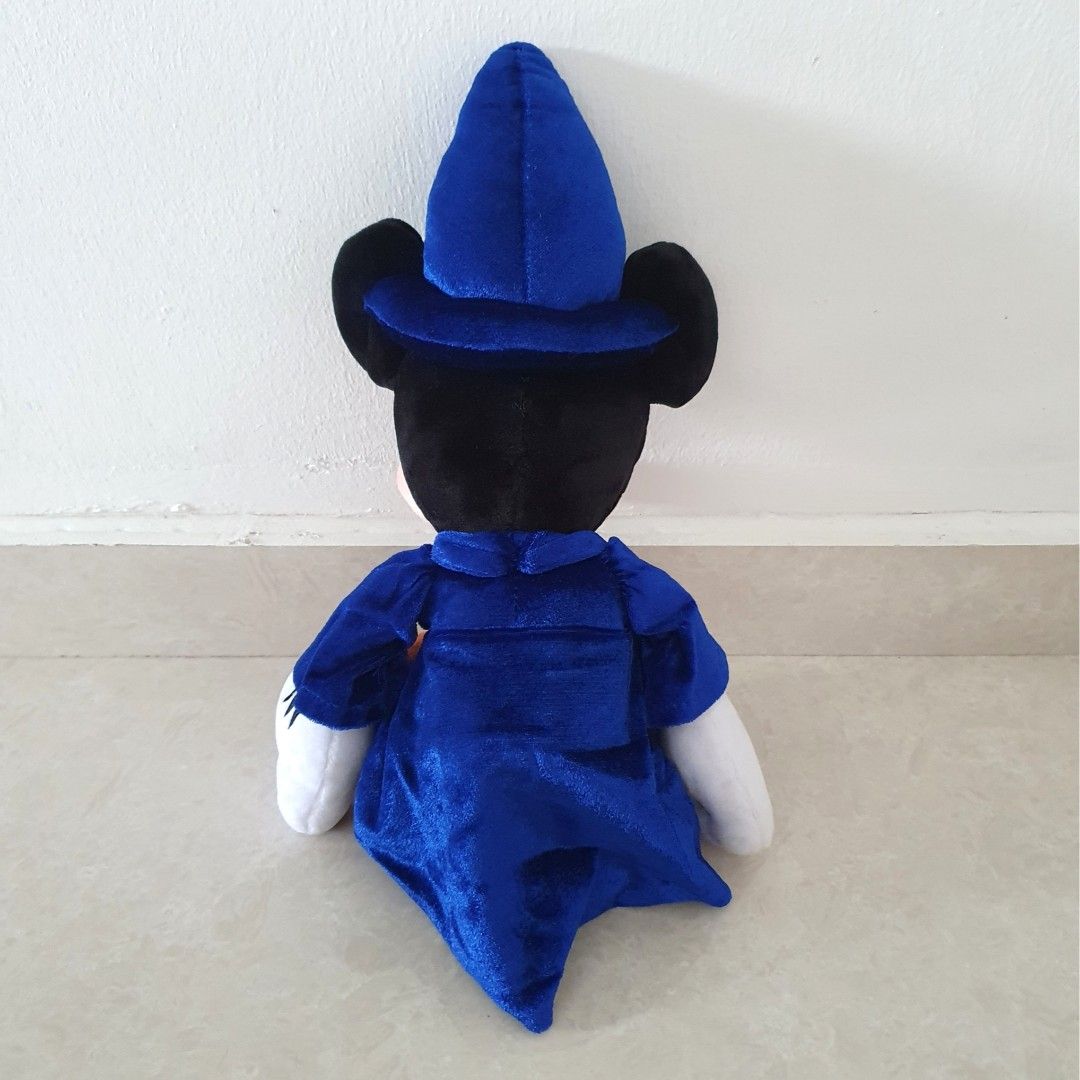 Disney Sorcerer Magical Mickey Mouse 29cm Stuffed Plush Soft Toy ...