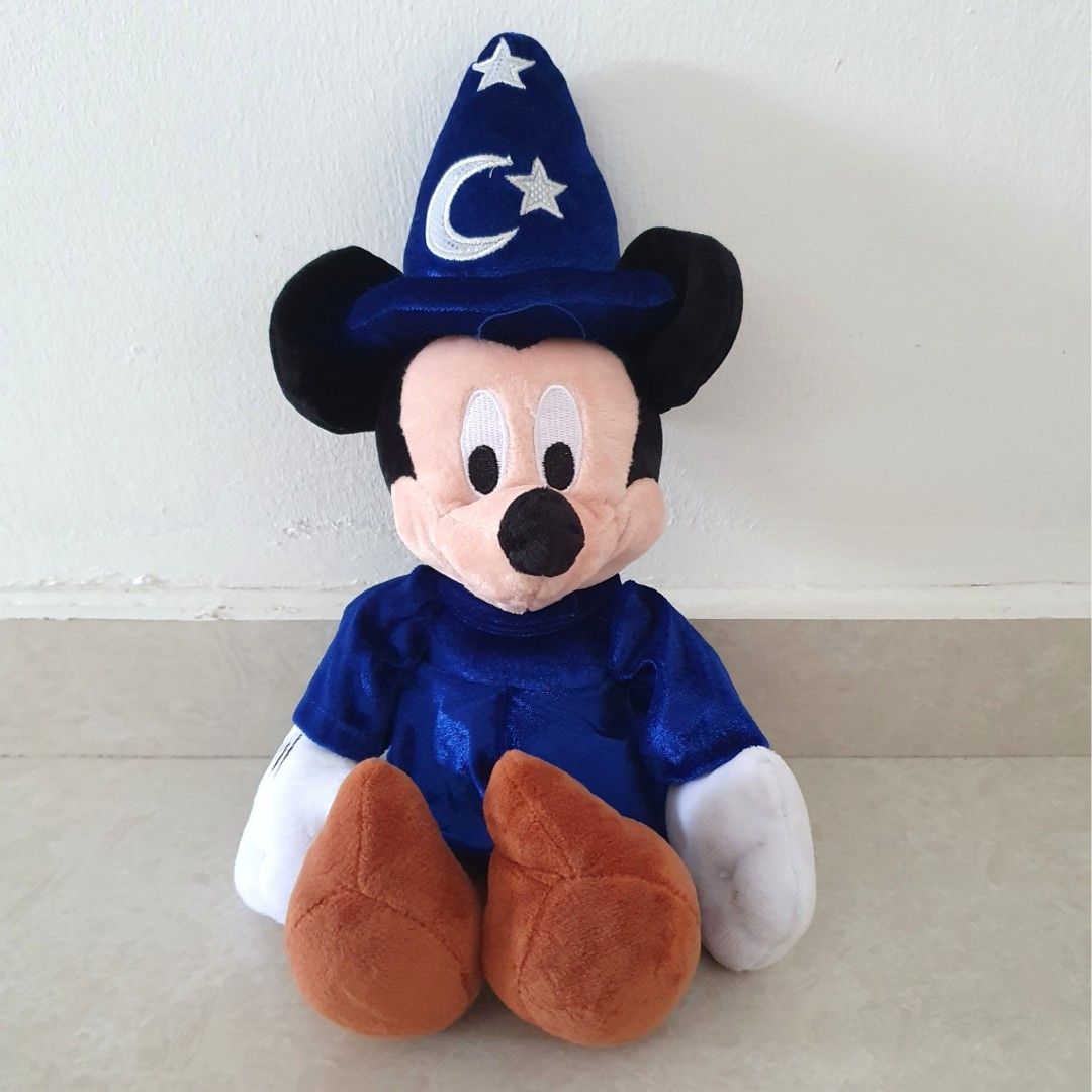 Disney Sorcerer Magical Mickey Mouse 29cm Stuffed Plush Soft Toy ...