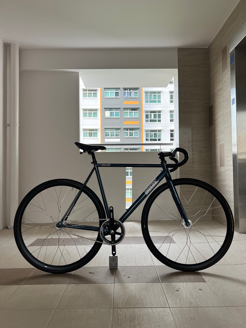 Druginc Etude Fixed Gear W/O wheelset, Sports Equipment, Bicycles ...