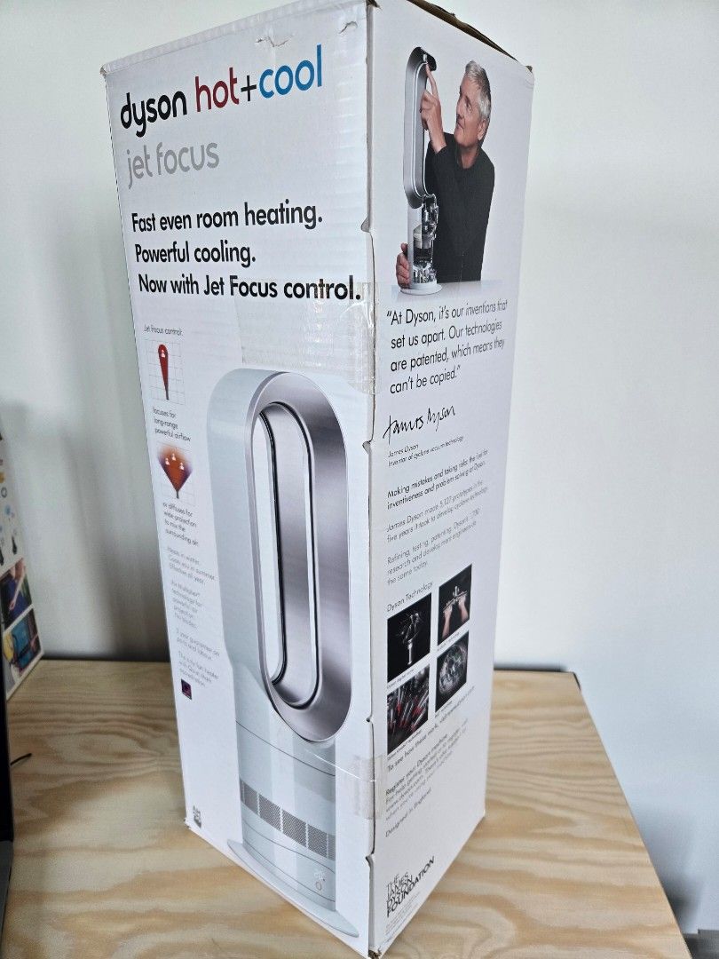 Dyson Hot+Cool Jet Focus Fan AM09, Furniture & Home Living, Lighting ...