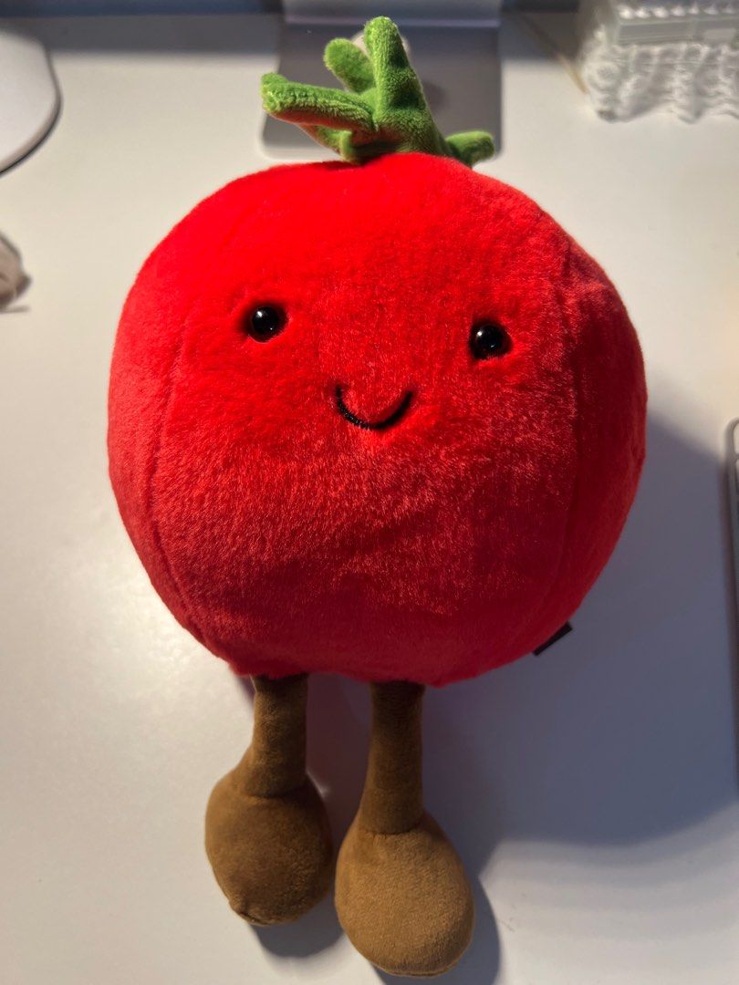 Fake Jellycat Amuseable Tomato Plush Toy, Hobbies & Toys, Toys & Games ...