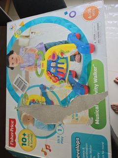 Fisher-Price Musical Train Walker, Babies & Kids, Infant Playtime on ...