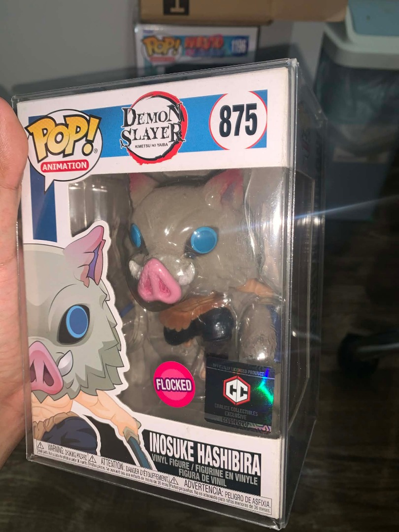 Funko 875 Inosuke Hashibira Flocked, Hobbies & Toys, Toys & Games on ...