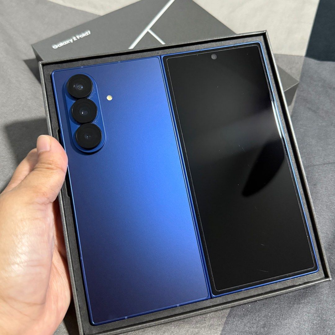 Galaxy Z Fold 7 Blue Shadow 512GB, Mobile Phones & Gadgets, Mobile ...