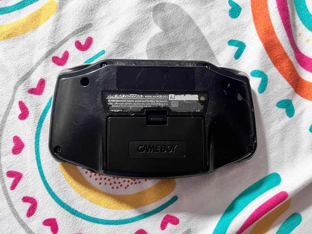 Game Boy Advance (GBA) with Need for Speed Carbon, Video Gaming, Video ...