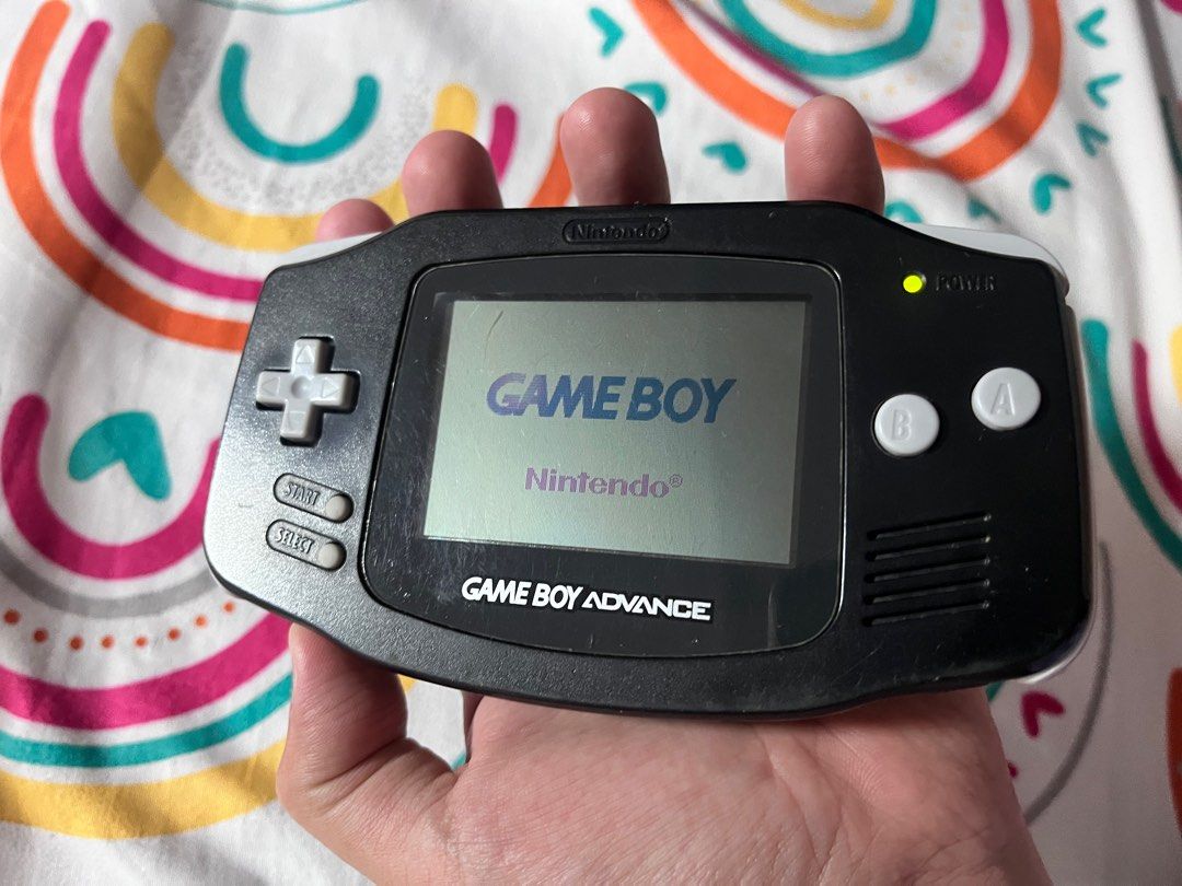 Game Boy Advance (GBA) with Need for Speed Carbon, Video Gaming, Video ...