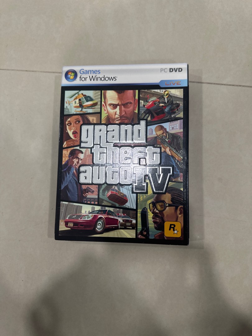 Grand Theft Auto IV PC DVD, Video Gaming, Video Games, Others on Carousell