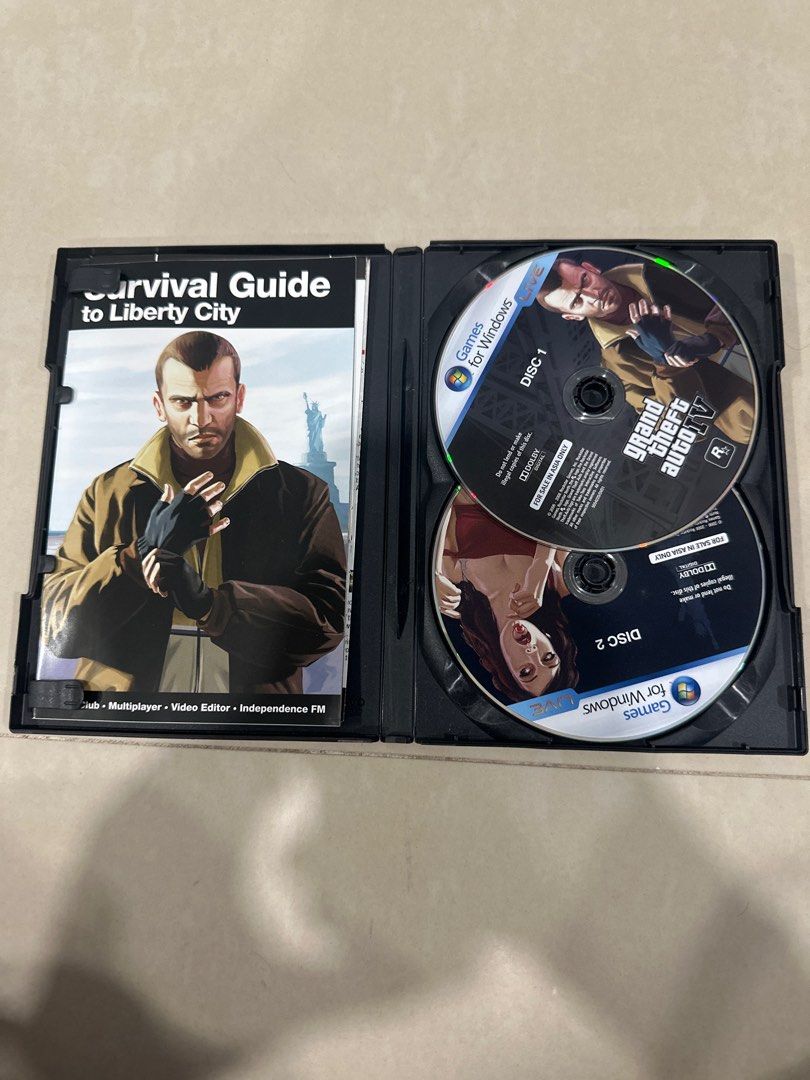 Grand Theft Auto IV PC DVD, Video Gaming, Video Games, Others on Carousell