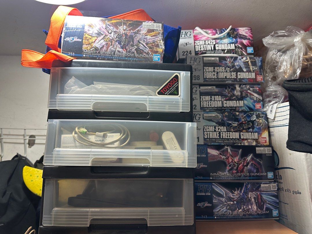 $130 Gundam seed set Gunpla Model Kits - Destiny,Freedom,Justice ...