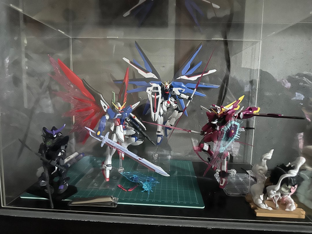 $130 Gundam seed set Gunpla Model Kits - Destiny,Freedom,Justice ...