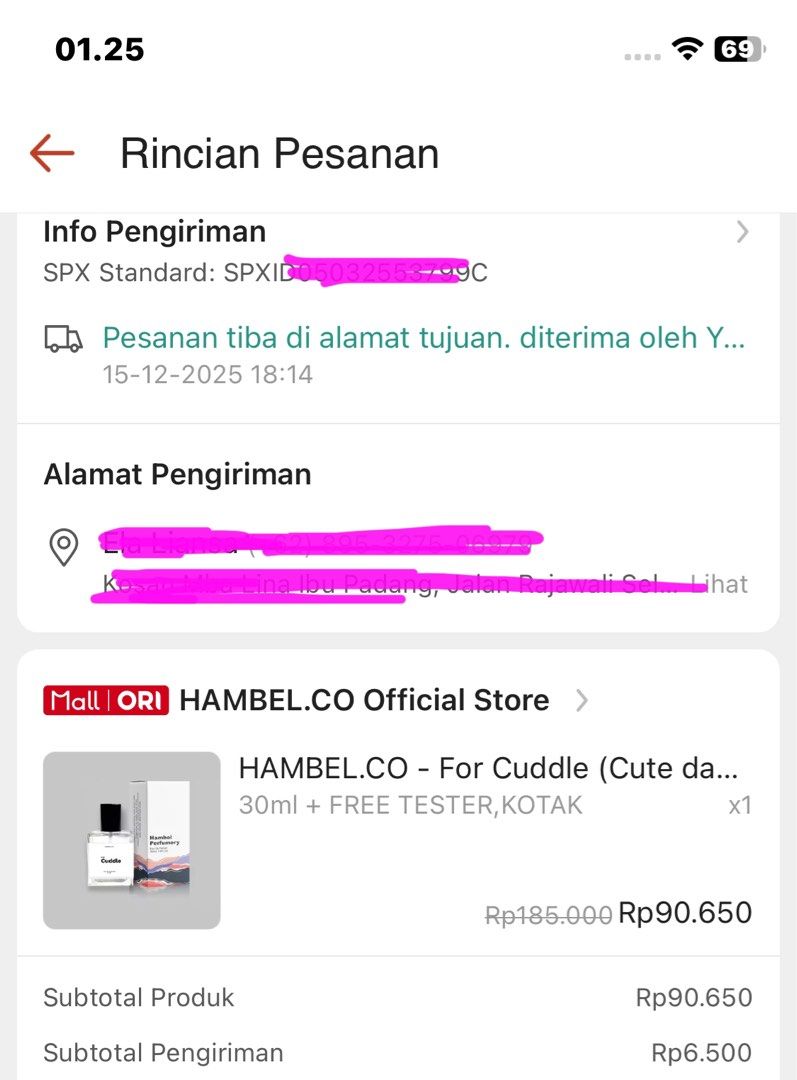 hambel.co - For Cuddle (Cute dan bandel) | Fruity & fresh | Parfum ...