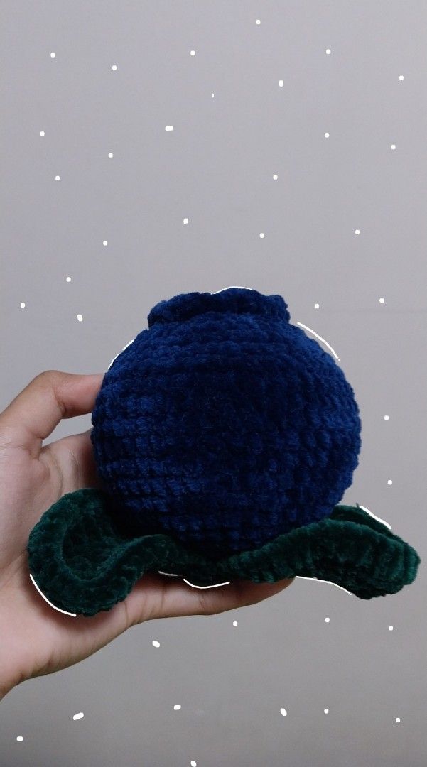 Handmade Crochet Blueberry Amigurumi, Hobbies & Toys, Stationery ...