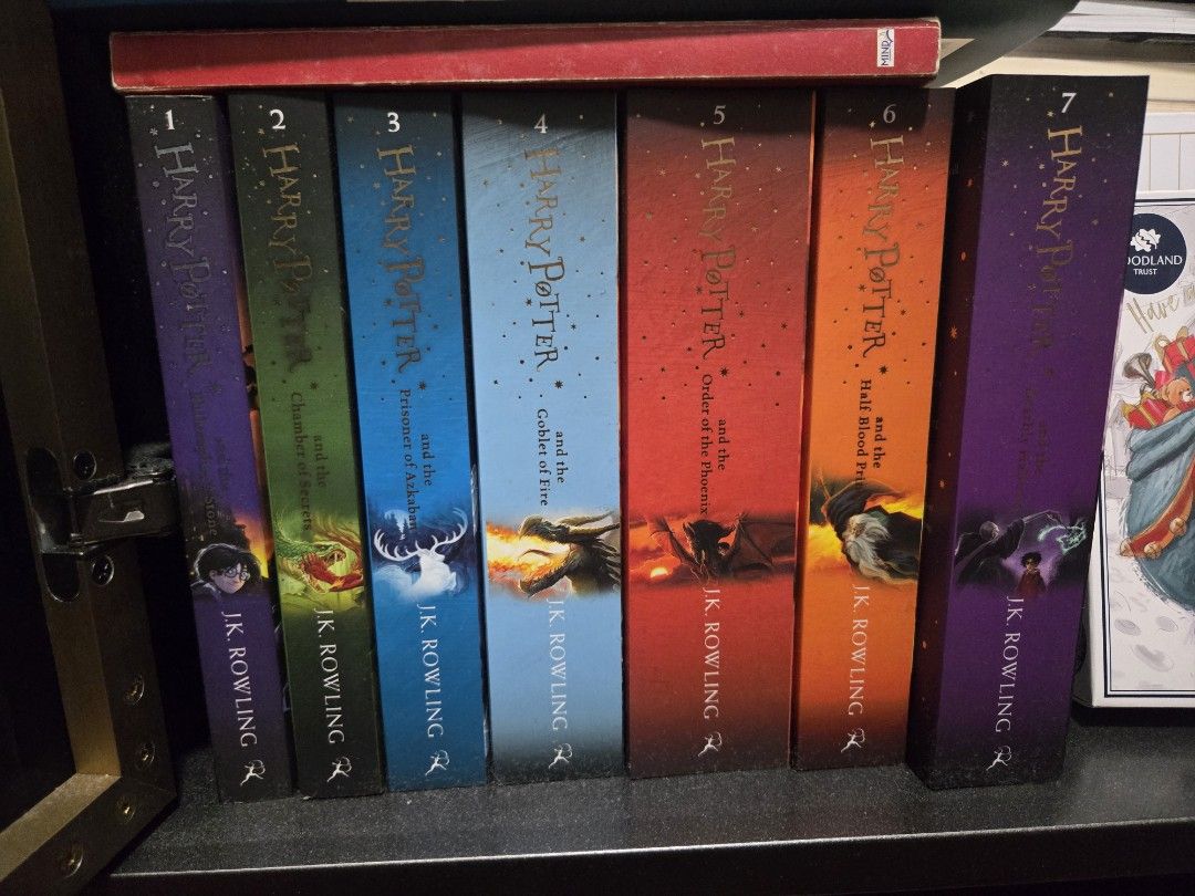 Harry Potter Book Set - Complete Collection, Hobbies & Toys, Books ...