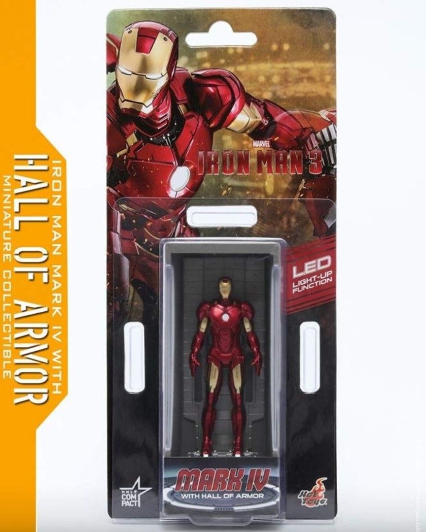 Hot Toys/Marvel Iron Man Mark IV Hall of Armor bundle (1/18 or 3.75 ...