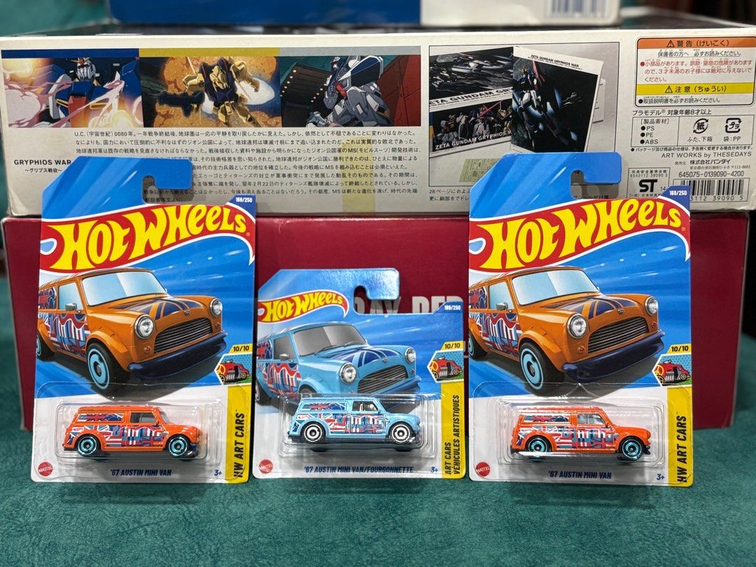 Hot Wheels '67 Austin Mini Van, Hobbies & Toys, Toys & Games on Carousell