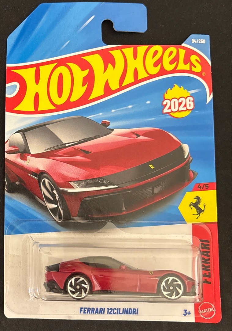Hot wheels Ferrari 12Cilindri 2026, Hobbies & Toys, Toys & Games on ...