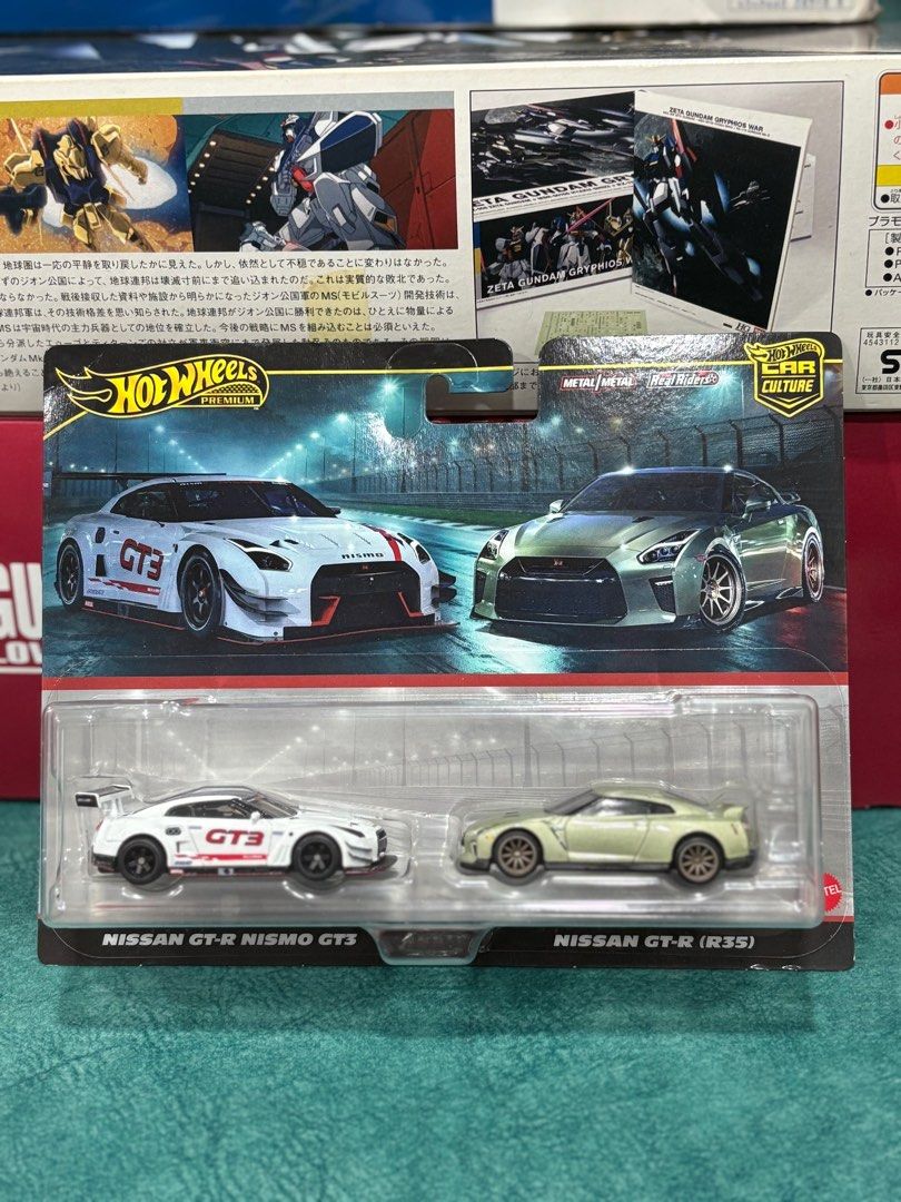 Hot Wheels Premium Nissan GT-R Twin Pack Set, Hobbies & Toys, Toys ...