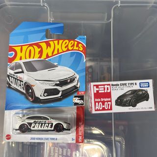 Hot Wheels 2018 Honda Civic Type R ( White ), Gulf Ford RS200 Hotwheels ...
