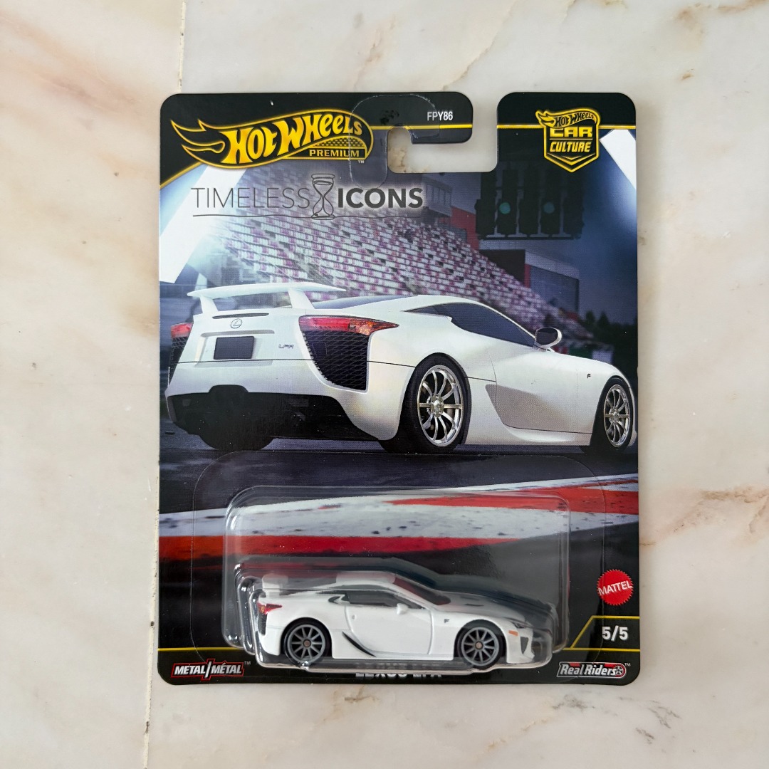Hot Wheels Timeless Icons Lexus LFA, Hobbies & Toys, Toys & Games on ...