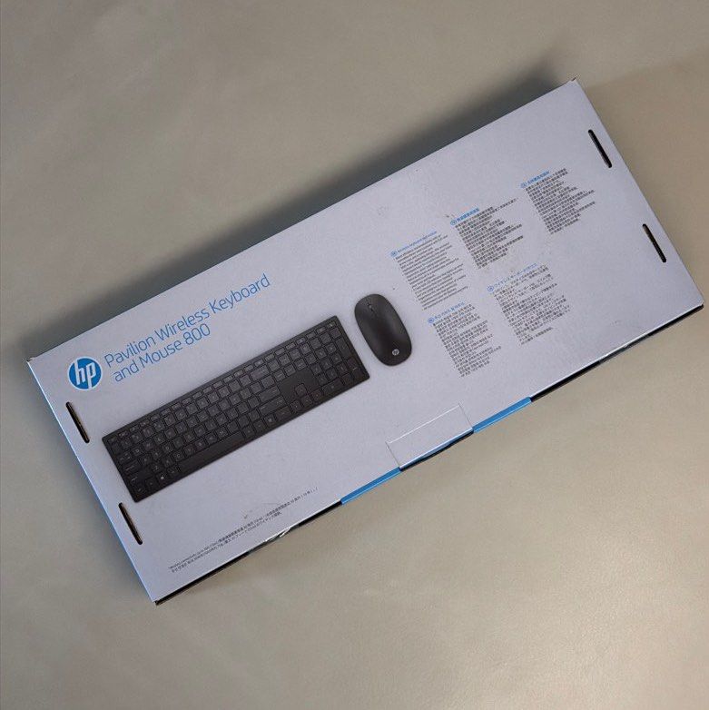 HP Pavilion Wireless Keyboard and Mouse 800, Computers & Tech, Parts ...