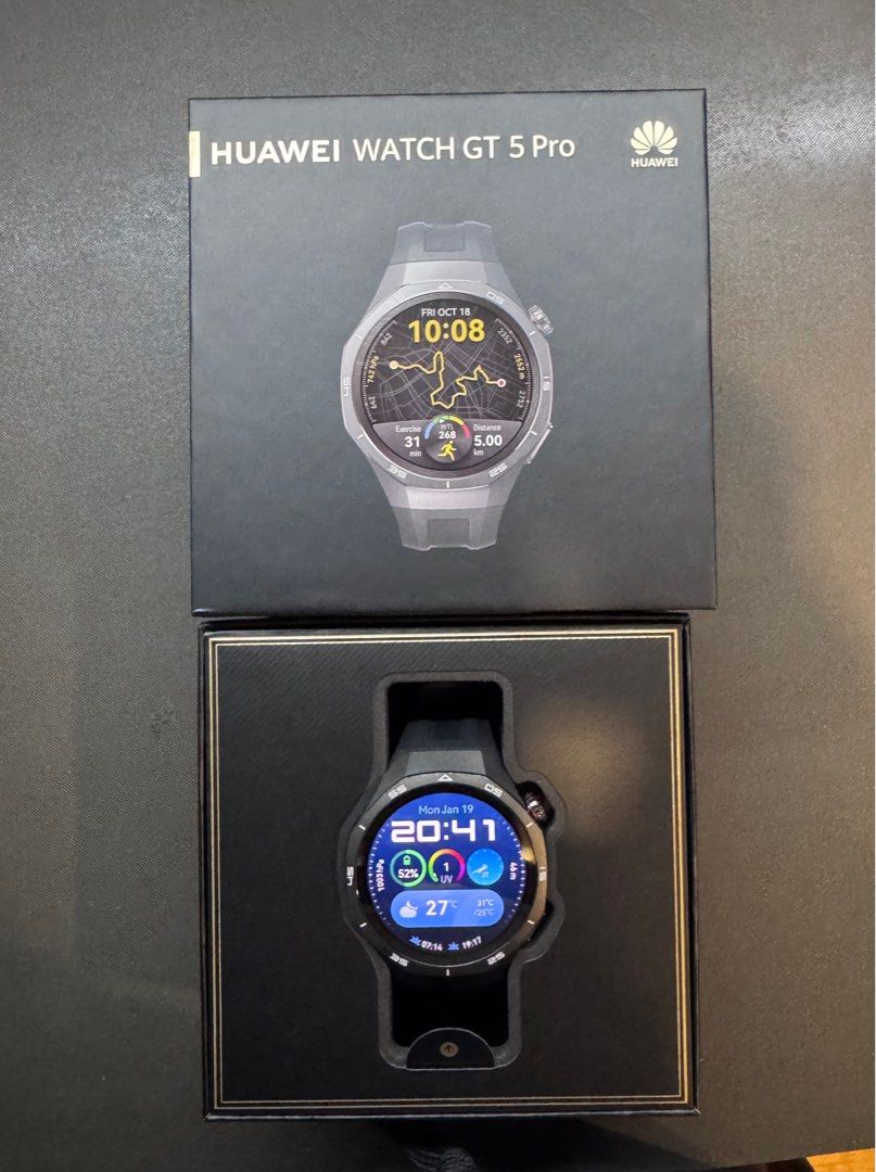 Huawei Watch GT 5 Pro, Mobile Phones & Gadgets, Wearables & Smart ...
