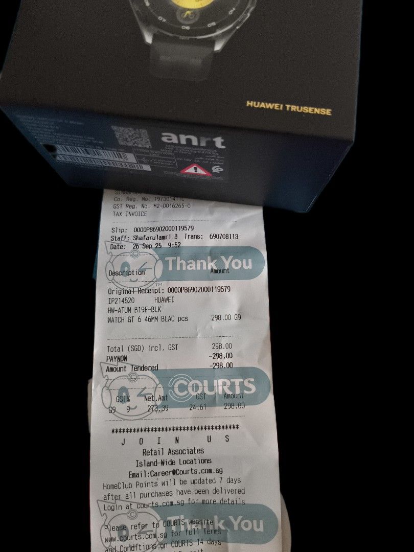 Huawei Watch GT 6 - Brand New, Mobile Phones & Gadgets, Wearables ...