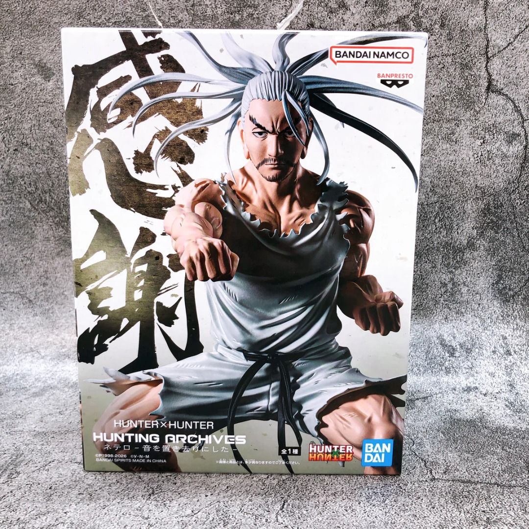 Hunter x Hunter Netero Leaving sound behind HUNTING ARCHIVES Figure ...