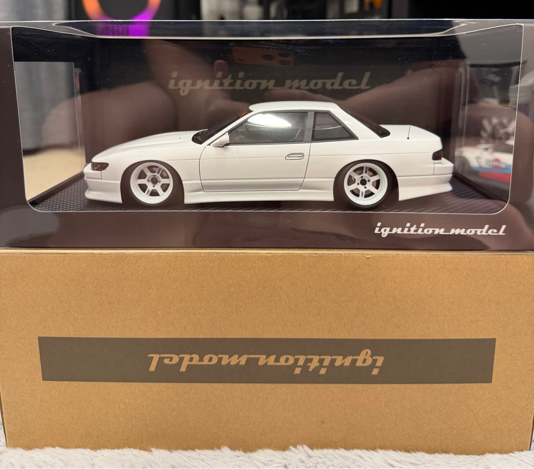 Ignition Model Nissan Silvia S13 White 1/18 Scale *NEED TO CLEAR ...