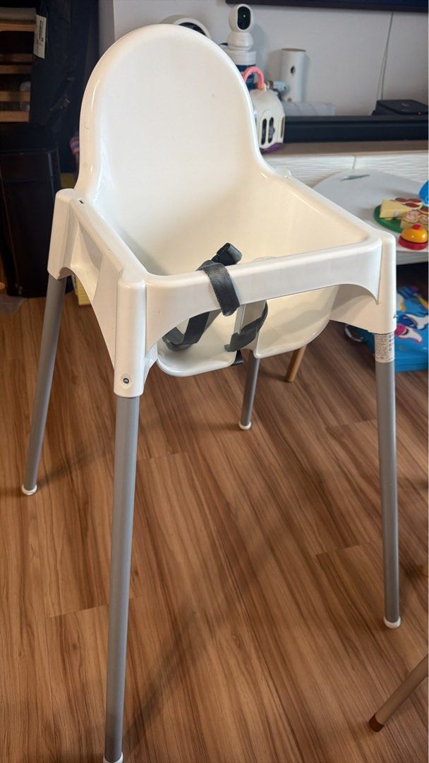 IKEA Antilop High Chair - White, Babies & Kids, Nursing & Feeding, Baby ...