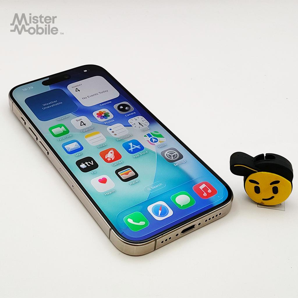 iPhone 15 Pro 128GB Natural Titanium, Mobile Phones & Gadgets, Mobile ...