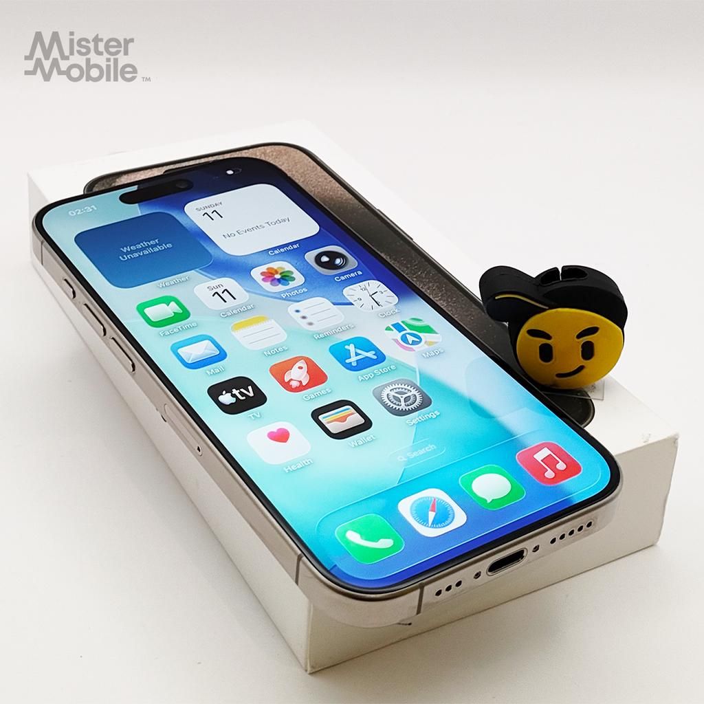 iPhone 15 Pro 1 TB Natural Titanium, Mobile Phones & Gadgets, Mobile ...