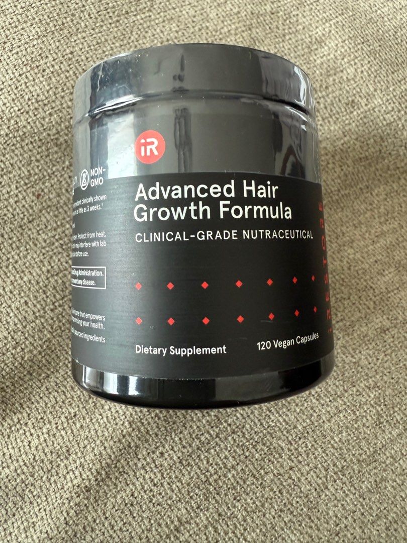 iRestore Advanced Hair Growth Formula vitamins- 120 Capsules, Beauty ...