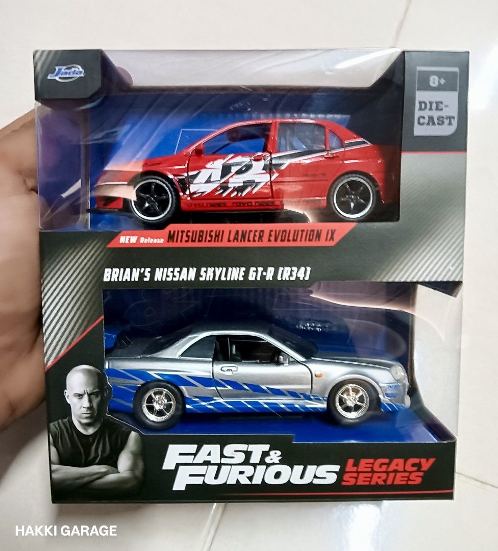JADA FAST & FURIOUS LEGACY SERIES MITSUBISHI LANCER EVOLUTION IX ...