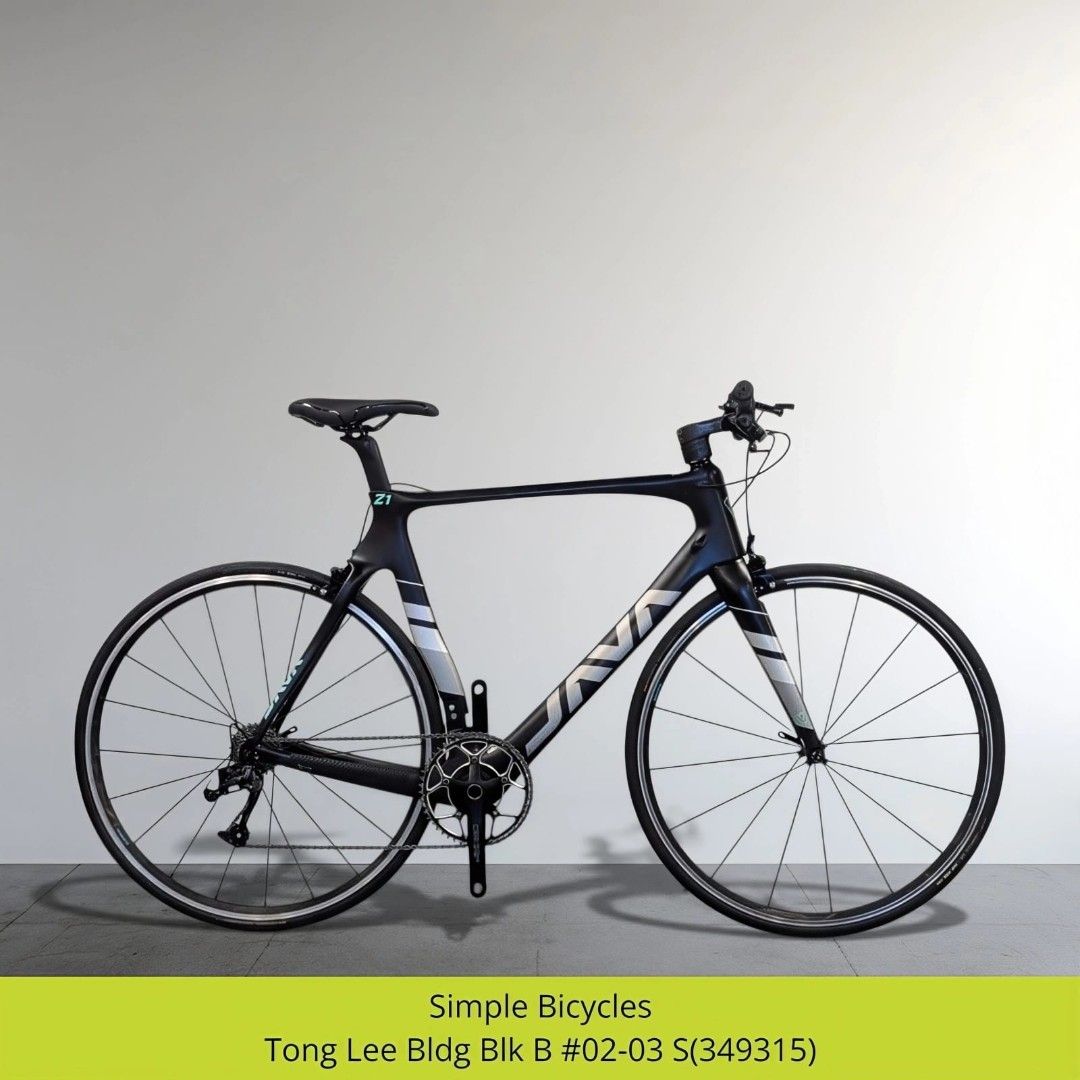 Java Carbon Hybrid Bike, 7.74kg only, Sports Equipment, Bicycles & Parts, Bicycles on Carousell