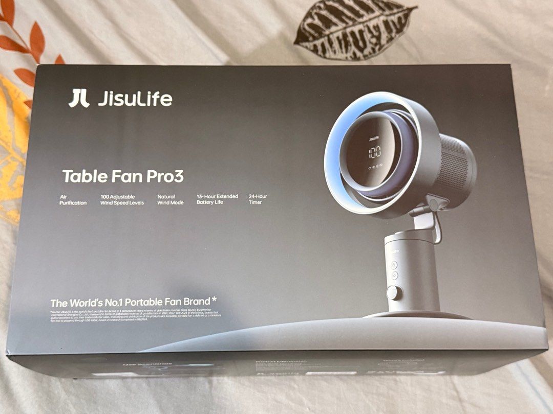 JisuLife Table Fan Pro 3 - Brand New, Furniture & Home Living, Lighting ...
