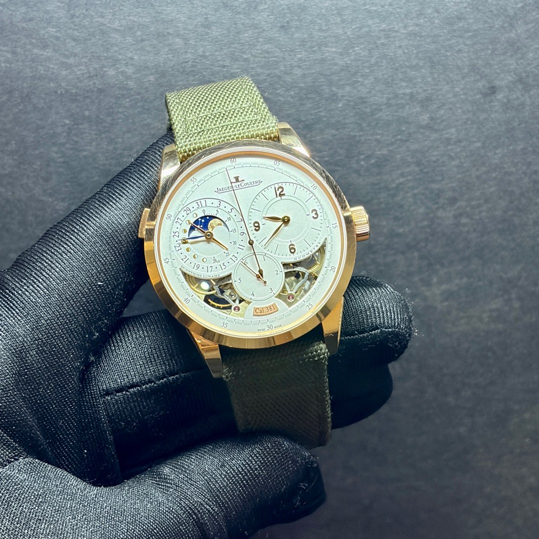 Jaeger Le-Coultre Duometre Quantieme Lunaire, Q6040420, Luxury, Watches ...