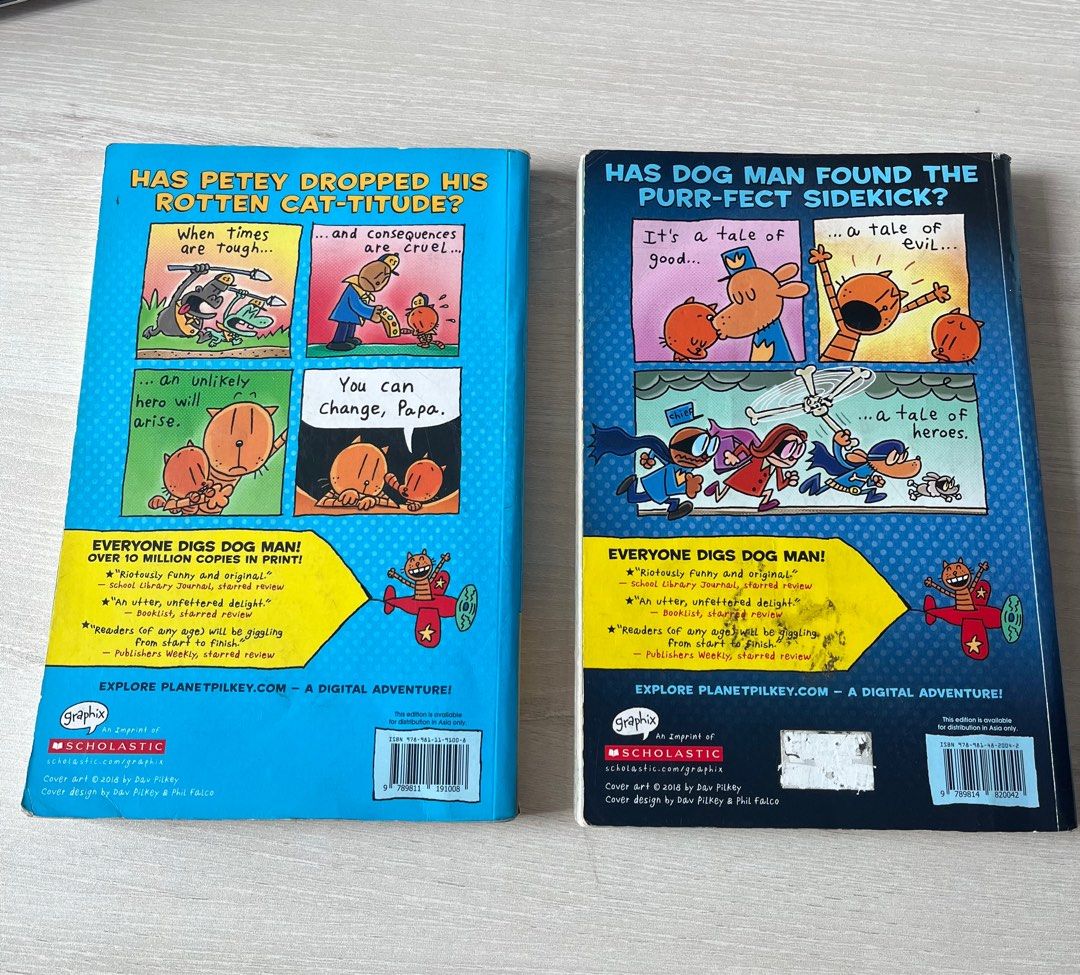 Kids comics: Dog Man, Hobbies & Toys, Books & Magazines, Children's ...