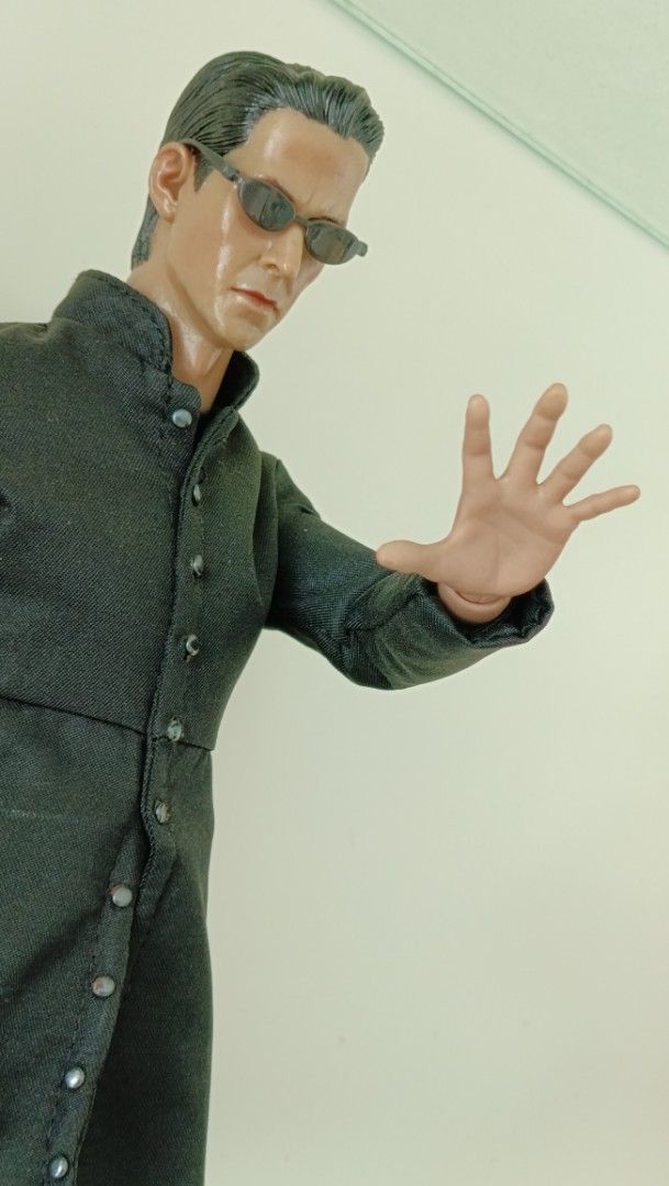 KITBASH CUSTOM - 1/6 1:6 - Matrix Neo (Keanu Reeves) (Marvel Disney Hot ...