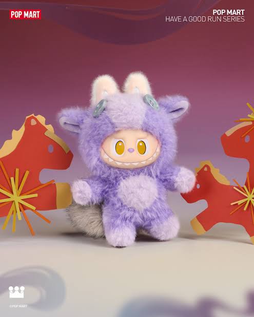 Labubu have a good run series, Hobbies & Toys, Toys & Games on Carousell