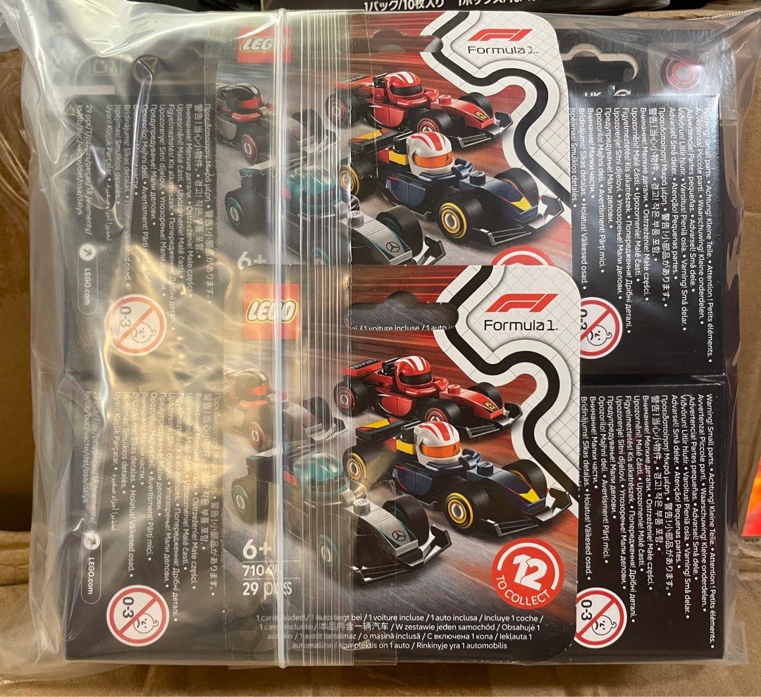 LEGO 71049 Minifigures F1 Collectible Race Cars Toy Figure (Full Set of ...