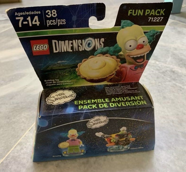 Lego Fun Pack 71227 The Simpsons Dimensions Fun Pack Krusty and Clown ...