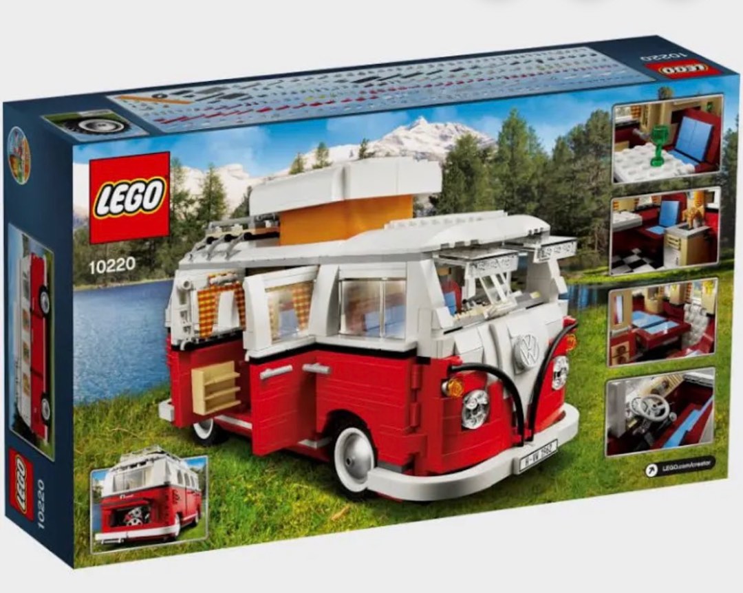 LEGO Volkswagen T1 Camper Van (10220), Hobbies & Toys, Toys & Games on ...
