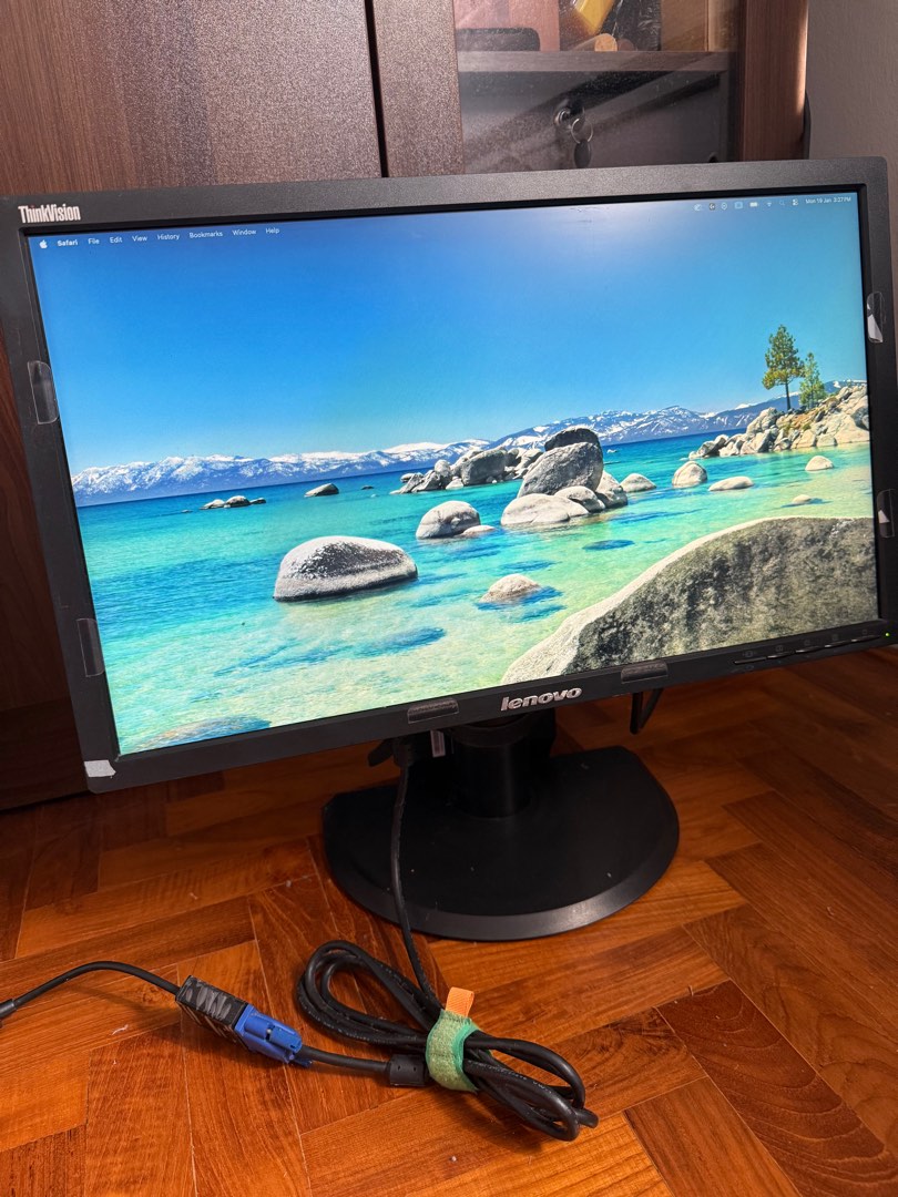 Lenovo ThinkVision Monitor, Computers & Tech, Parts & Accessories ...