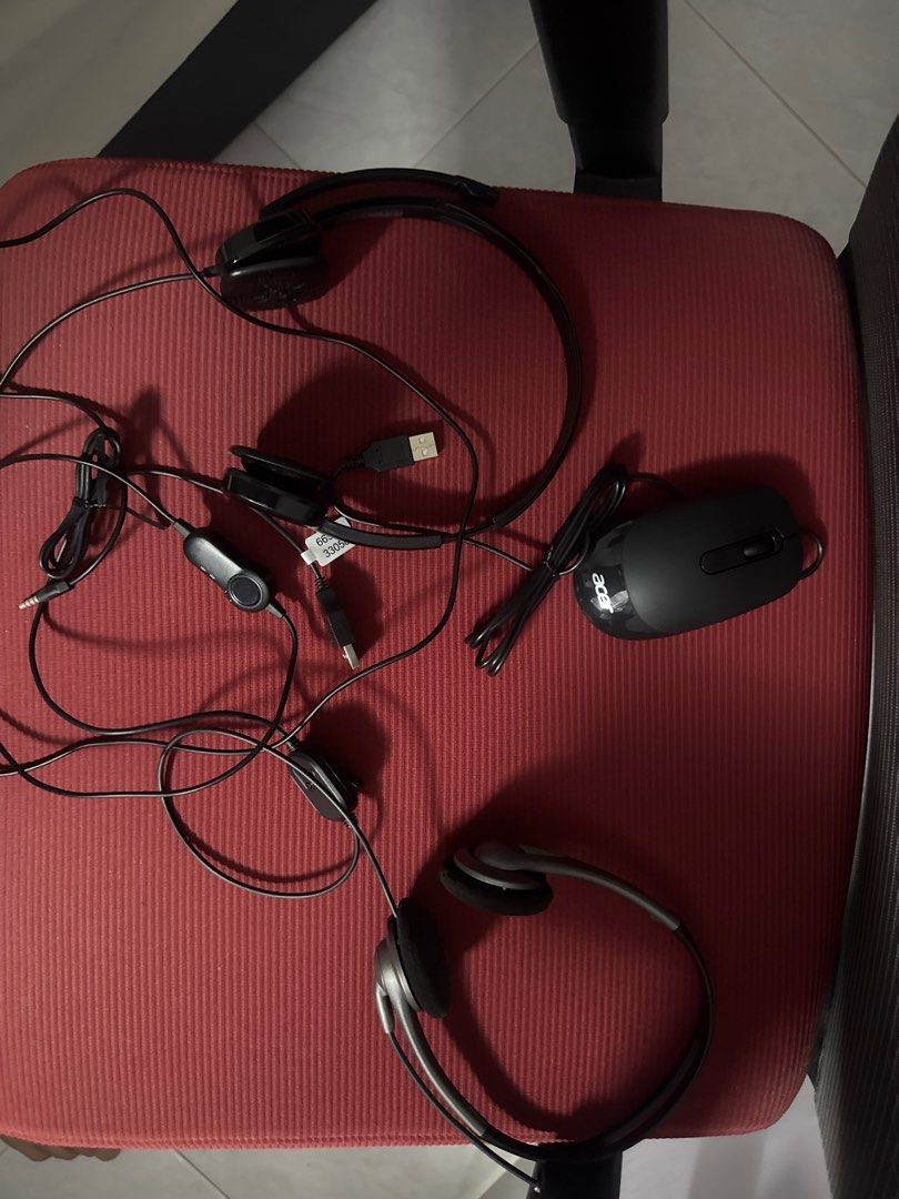 Logi Headset and Mouse Bundle, Computers & Tech, Parts & Accessories ...