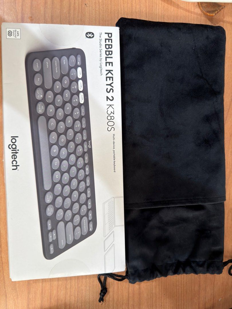 Logitech K380s Multi-Device Bluetooth Keyboard - Black, Computers ...