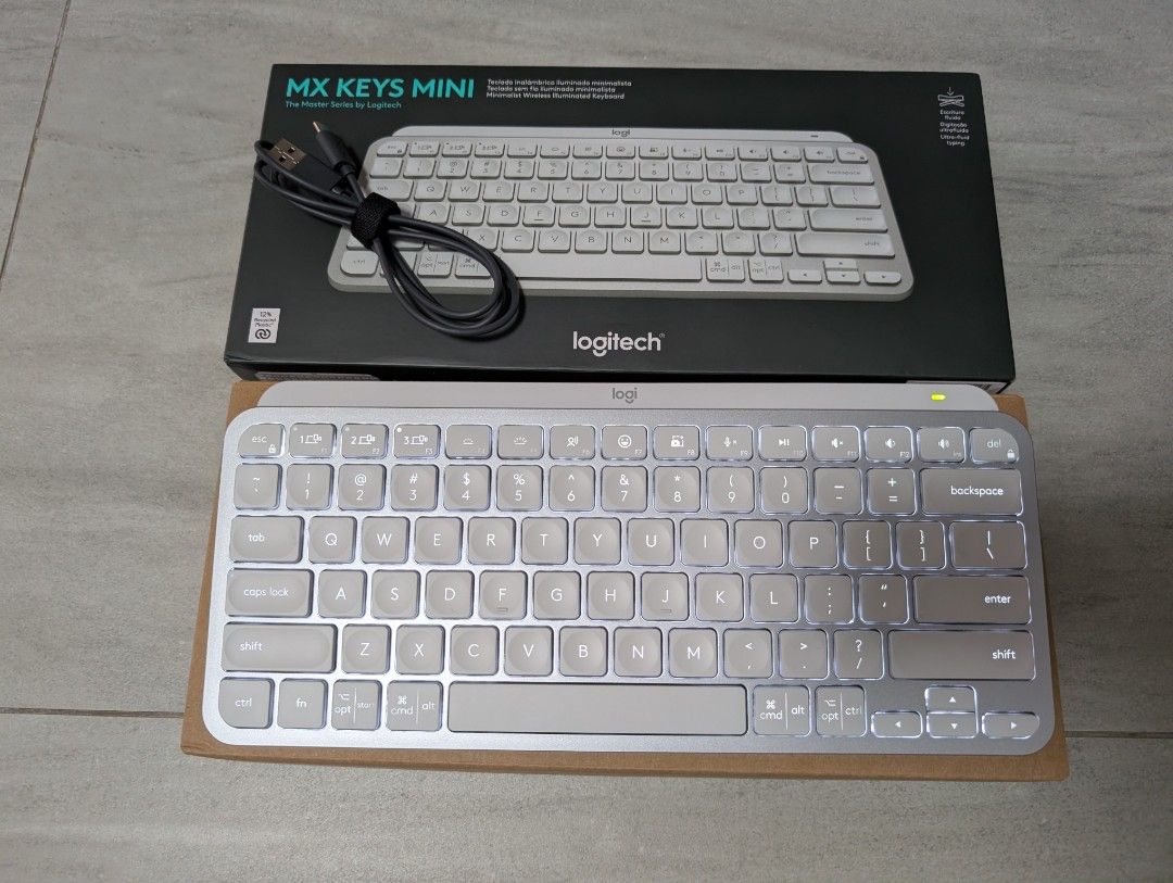 Logitech MX Keys Mini - White, Computers & Tech, Parts & Accessories ...