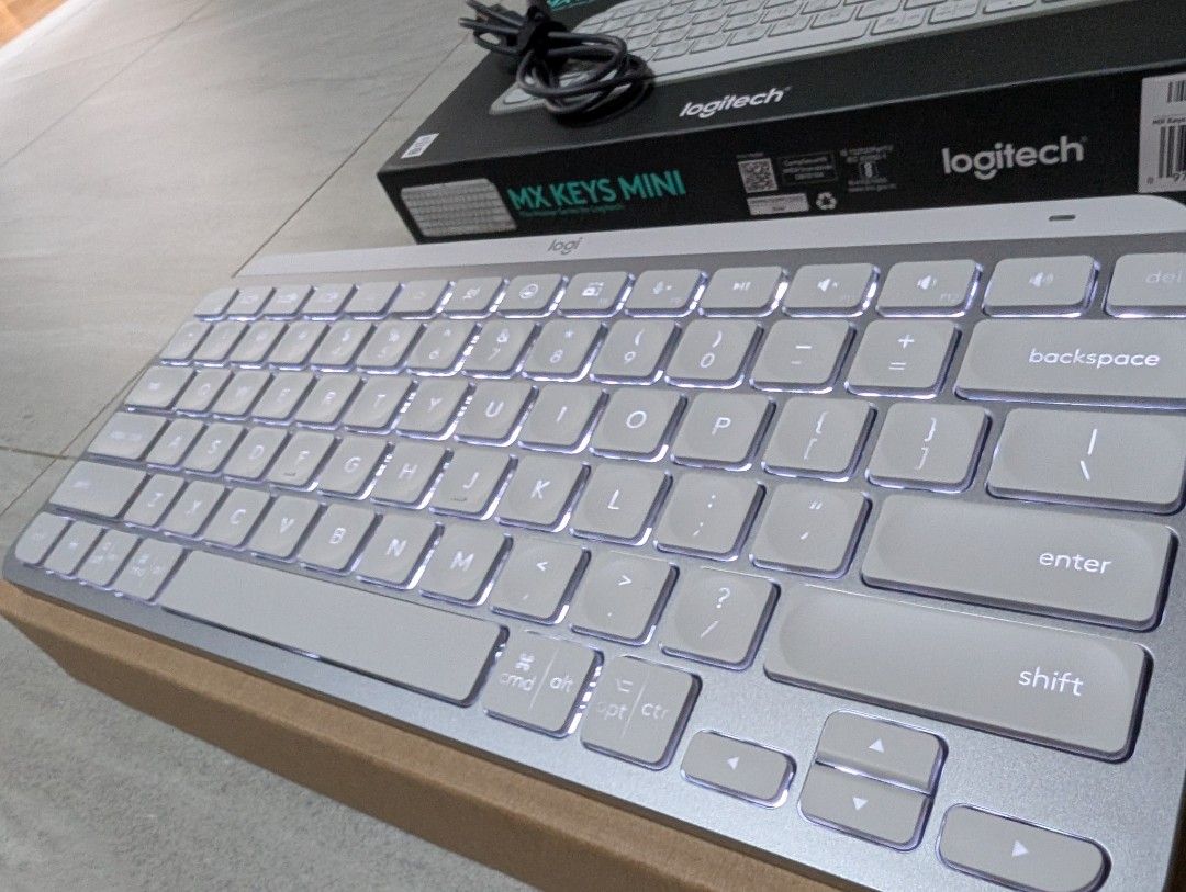 Logitech MX Keys Mini - White, Computers & Tech, Parts & Accessories ...