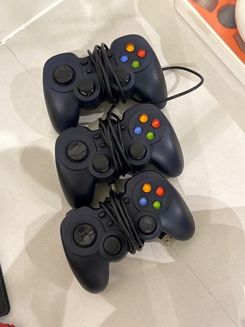 Logitech Wired Game Controllers - Set of 3, Video Gaming, Gaming ...